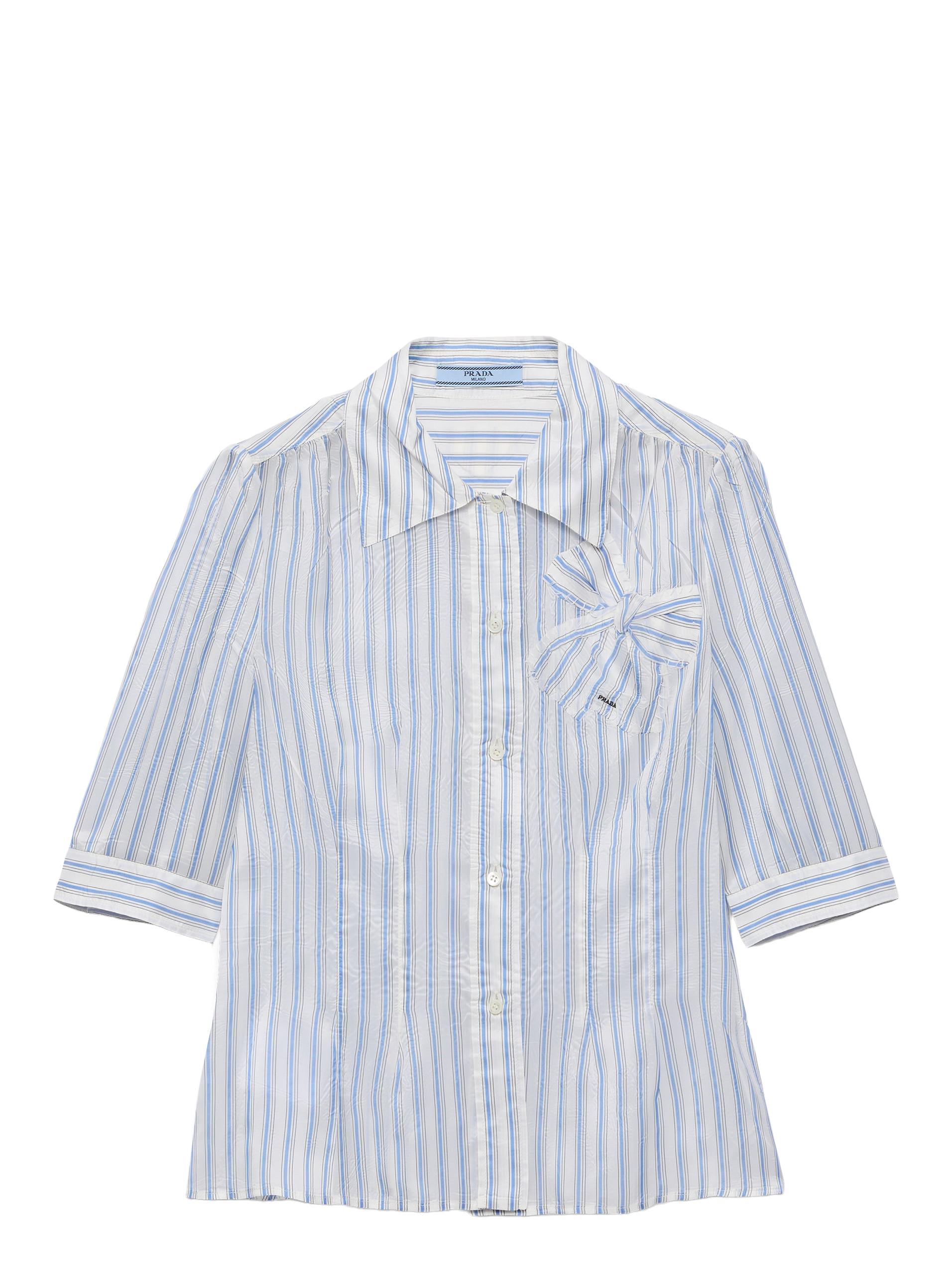 PRADA Prada Striped Shirt with Camisole